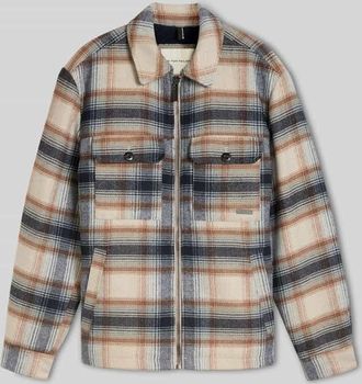 Tom Tailor Hemdjacke mit Label-Detail