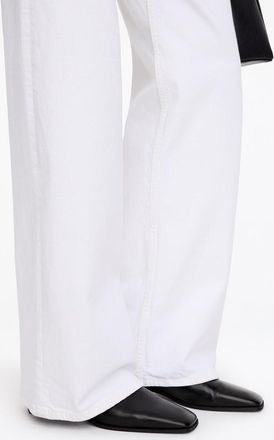 Arket Flache Stiefelette Aus Leder -Schwarz