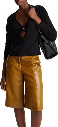 Benetton Damen Cardigan M/L 102hd6052 Strickjacke, Schwarz, L