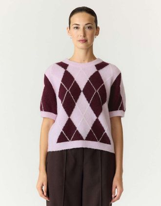 Vero Moda Pull lilas p&acirc;le-VIOLET