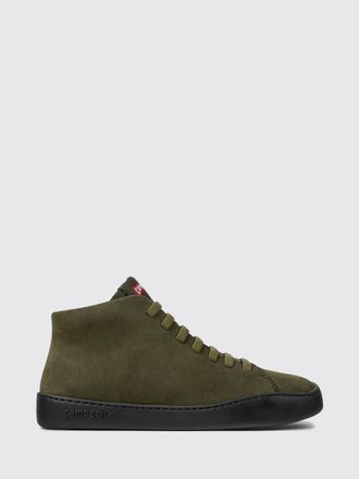 Camper Baskets montantes Peu Touring en nubuck avec lacets &eacute;lastiques et zip
