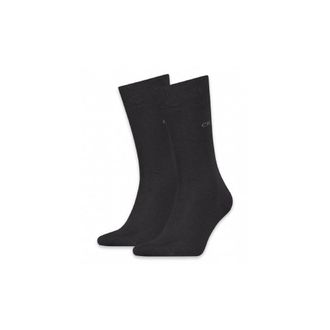 Calvin Klein Casual Flat Knit Cotton Mens Crew Socks 2 pack