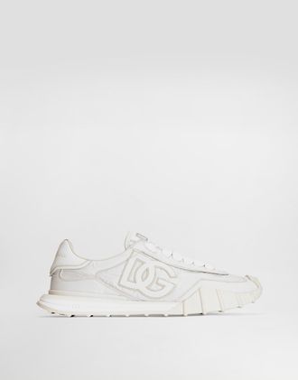Dolce & Gabbana Sneaker Dg Athletic Aus Nylon - Mann Sneakers Grey 44.5