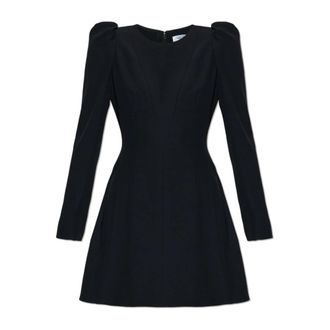 Alexander McQueen Kleid mit langen &Auml;rmeln - - Dresses - Damen - Schwarzk - S
