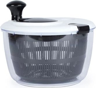 Salter Salat Spinner - 5L Liter, Waschen, Trocknen, Servieren, Salat Vorbereitung, Salat Trockner, einfache Verwendung, Non-Slip Basis, Dual-Zweck Drainer, G