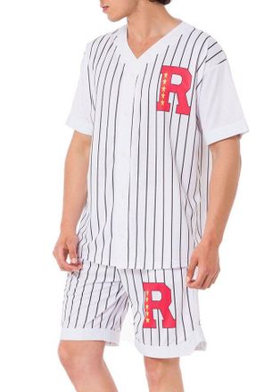 Red Bridge T-Shirt & Shorts Red Bridge Herren Set Baseball Trikot und Shorts (Set, 2-tlg., T-Shirt & Shorts)