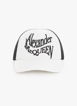 Alexander McQueen Casquette en coton
