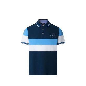 Fa&ccedil;onnable Polo logo &agrave; manches courtes en coton