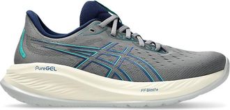 Asics Mens Gel-Cumulus 26 Running Shoe, Clay Grey/Illusion Blue, 47 EU