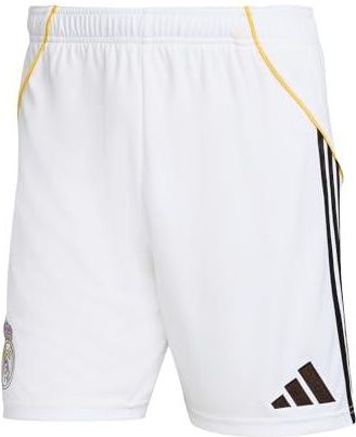 adidas Mens Short Domicile Real Madrid 25/26, White, S