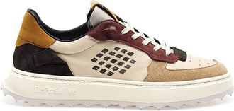 Bepositive Low-Top Sneaker - Cuprace Basket - Leather + Suede - Gr. 40 (EU) - in Braun - f&uuml;r Damen