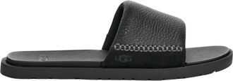 UGG Ugg, Homme, Chaussures, Noir, Taille: 44 EU Seaside II-slipper Chaussons Noirs
