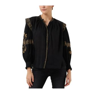 Antik Batik Schwarze Alan Bluse Damenmode - - Blouses & Shirts - Damen - Schwarzk - M