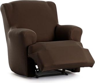 Eysa Bi-elastischer Sofabezug für Relax-Sessel, Braun, Design Harlem