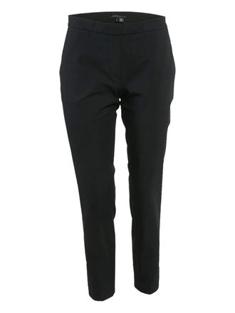 Theory pantalon de tailleur en gabardine - Noir