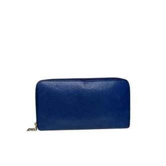Celine Portefeuille Vintage Pre-owned - Femme - Pre-owned - Bleu - Taille: ONE Size