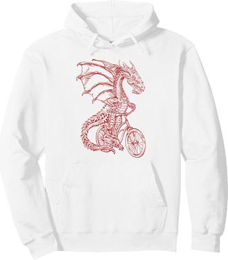 Seembo Dragon Cycling Fahrrad Biker Radfahren Radfahrer Fahrrad Pullover Hoodie