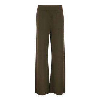 Max Mara Pantalon large - Femme - Pantalons - Brun - Taille: 40 FR