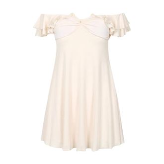 Aniye By Femme, Robes, Beige, Taille: 40 FR Short Robes