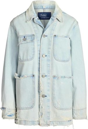 Polo Ralph Lauren Femme, Vestes, Bleu, Taille: 40 FR Motta Wash Workwear Denim Jacket
