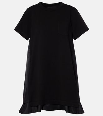 sacai Minikleid aus Baumwolle