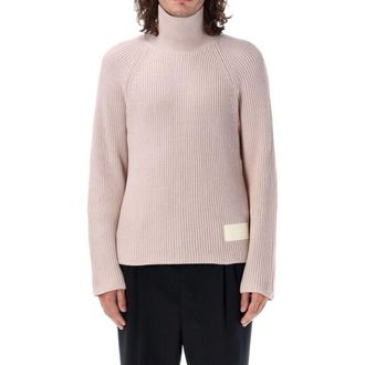 Ami Mens Multicolor Cotton Turtleneck Clothing