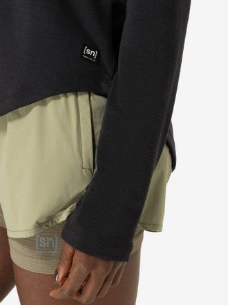 super.natural Sweatshirt f&uuml;r Damen, Merino EVERYDAY CREW atmungsaktiv, casual