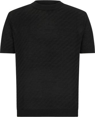 Emporio Armani Homme, Pulls, Noir, Taille: XL Pull en laine vierge