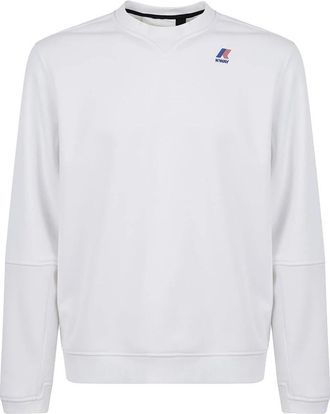 K-Way Nael Brushed PC Sweatshirt - - Sweatshirts & Hoodies - Herren - Wei&szlig; - XL
