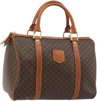 Celine Pre-owned Vintage Boston Bag - Femme - Pre-owned - Brun - Taille: ONE Size