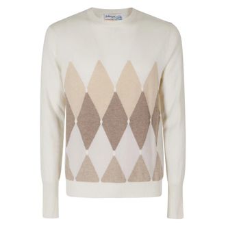 Ballantyne Pull &agrave; col rond - Homme - Pulls - Multicolore - Taille: L
