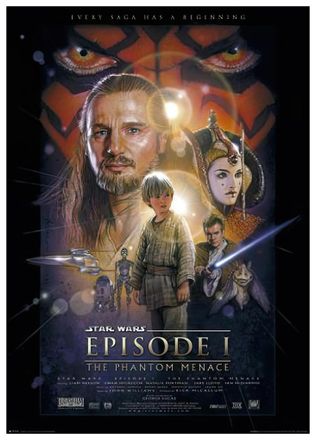 1art1 Star Wars Poster Episode I - Film Score Plakat | Bild 98x68 cm