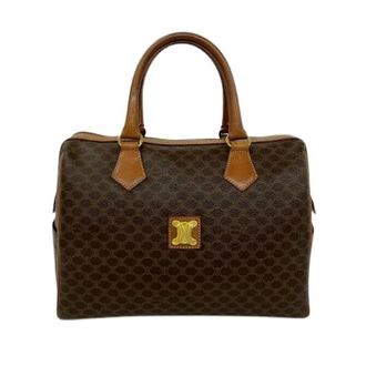 Celine Pre-owned Macadam Leder Handtasche - - Pre-owned - Damen - Braun - ONE SIZE