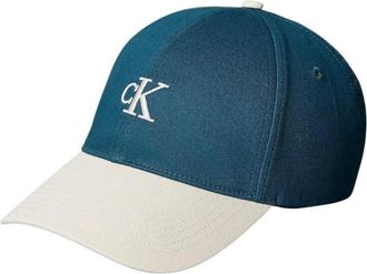 Calvin Klein Homme, Accessoires, Vert, Taille: ONE Size Cotton Baseball Cap