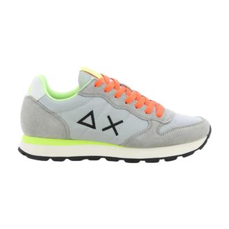 Sun 68 Homme, Chaussures, Gris, Taille: 42 EU Baskets Gris Clair TOM Fluo