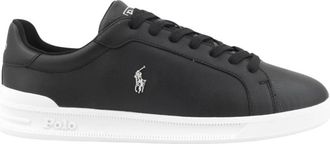 Ralph Lauren Homme, Chaussures, Noir, Taille: 44 EU Baskets