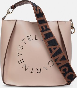 Stella McCartney Stella Logo Shoulder Bag, Woman, Blush