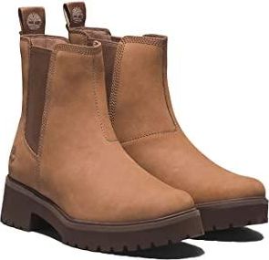 Timberland Carnaby Cool Basic Chlsea, Bottine Chelsea Femme - Marron - 38.5 EU