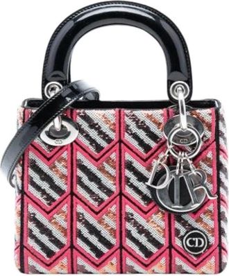Dior Pre-owned Lady Dior - Femme - Pre-owned - Rose - Taille: ONE Size