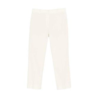 Brunello Cucinelli Femme, Pantalons, Beige, Taille: 34 FR Cropped Pantalons