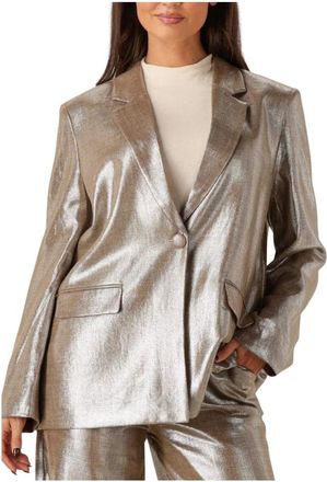 Ibana Jessey Schimmer-Blazer - - Jackets - Damen - Gelb - XL
