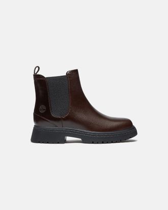Timberland Cambria Valley Chelsea-Boot f&uuml;r Damen in Dunkelbraun, Damen, Braun, Gr&ouml;&szlig;e