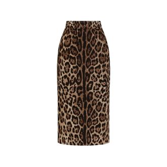 Dolce & Gabbana Midirock - - Skirts - Damen - Braun - M
