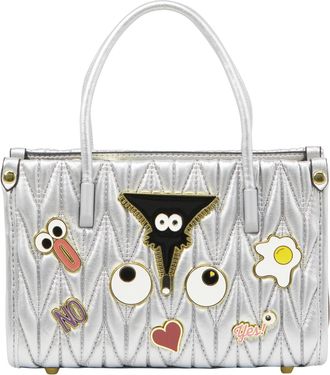 Mymo Handtasche Handtasche Frauen Silber