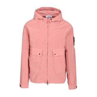 Stone Island Herren, Jacken, Rosa, XLGr&ouml;&szlig;e
