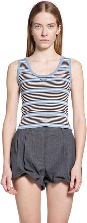 Prada Striped Tank Top