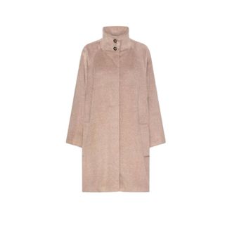 Marella Manteau droit - Femme - Manteaux - Beige - Taille: 36 FR