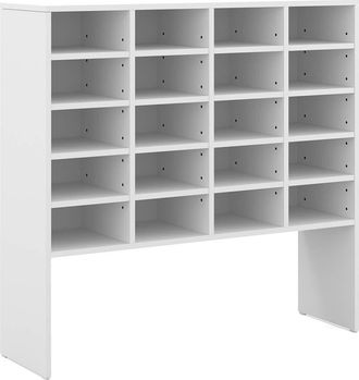 Vicco Schuhschrank Hermia, Garderobenst&auml;nder, Wei&szlig;, 104 x 99 cm