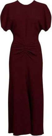 Victoria Beckham Robe longue cintr&eacute;e col rond