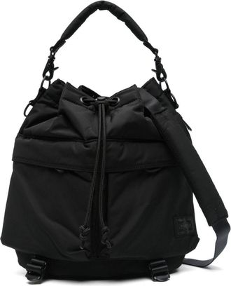 Porter-Yoshida & Co. Tanker Schultertasche - Schwarz